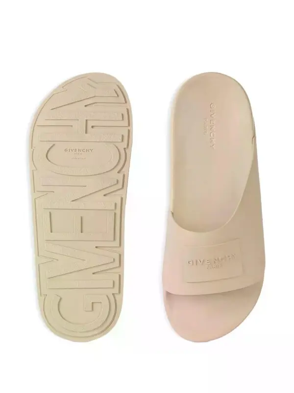Givenchy Logo-patch Slides