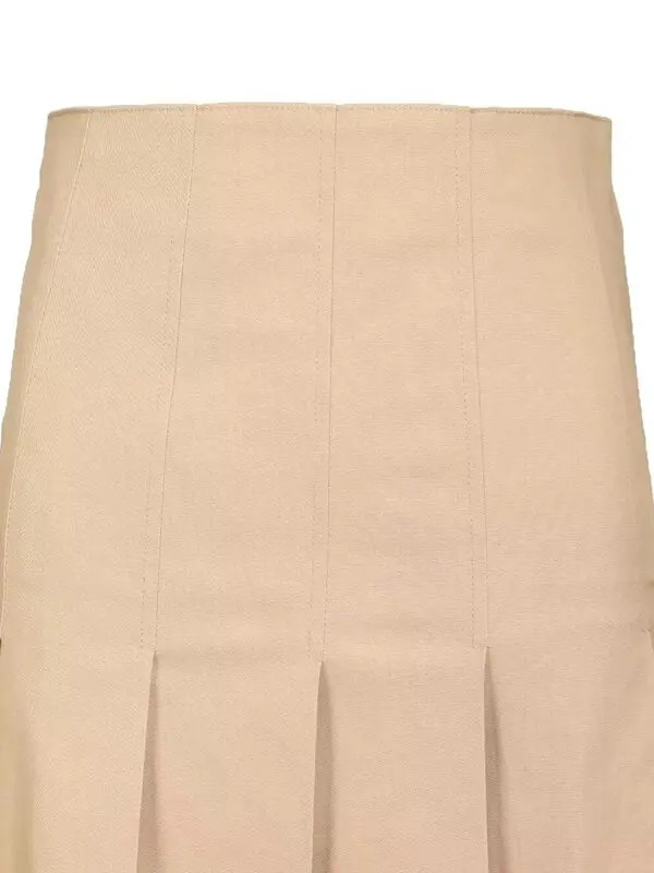 AL DUCA D’AOSTA 1902 Pleated Midi Skirt