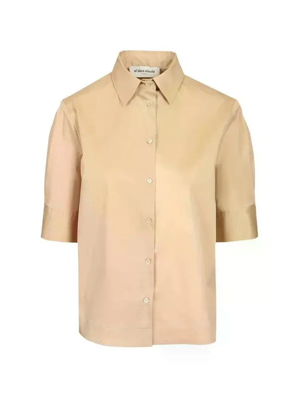 AL DUCA D’AOSTA 1902 Short Sleeve Shirt - Neutrals