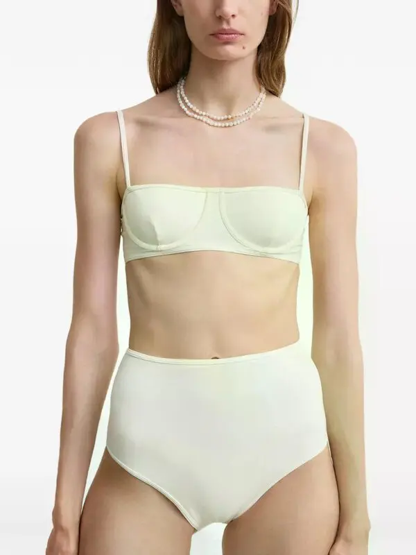 TOTEME High-waisted Bikini Bottoms - Neutrals