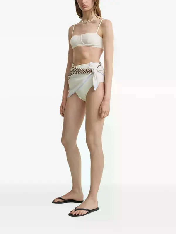 TOTEME Adjustable Strap Bikini Top - Neutrals