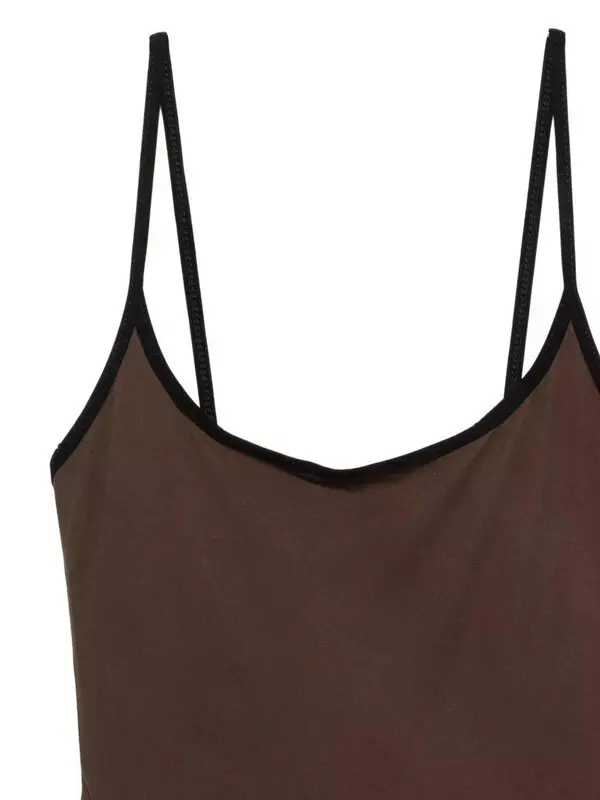 TOTEME Contrast Trim Swimsuit
