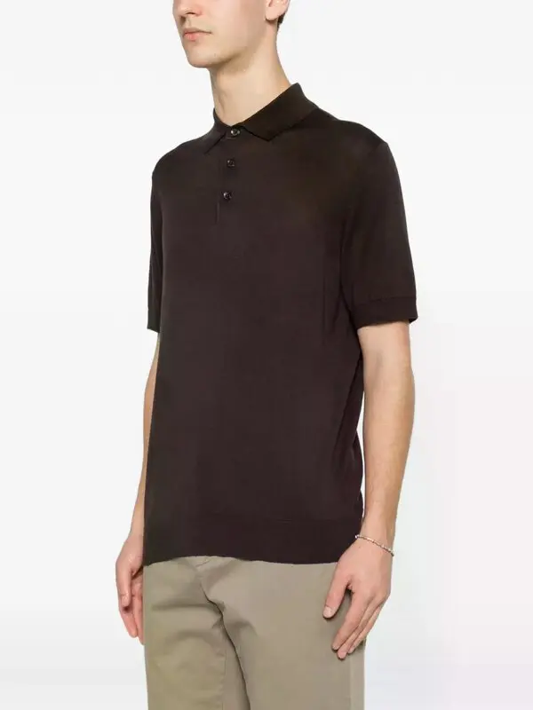 PAOLO PECORA Button-up Polo Shirt