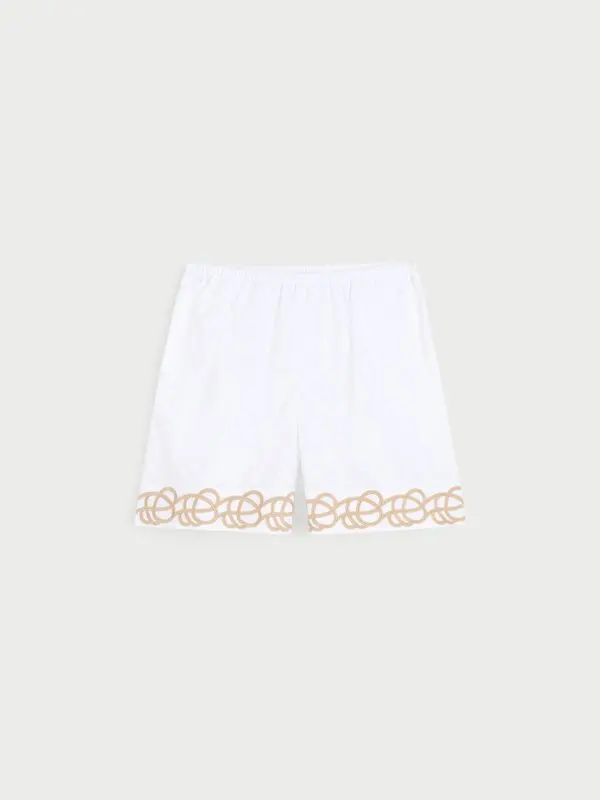 BY MALENE BIRGER Siona Organic Cotton Shorts - Pure White