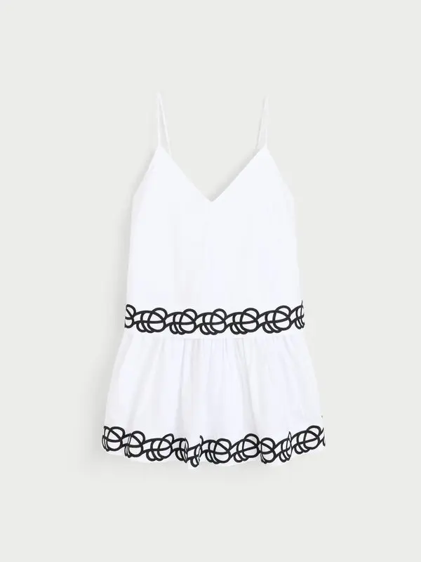 BY MALENE BIRGER Jeanne Organic Cotton Mini Dress - Pure White