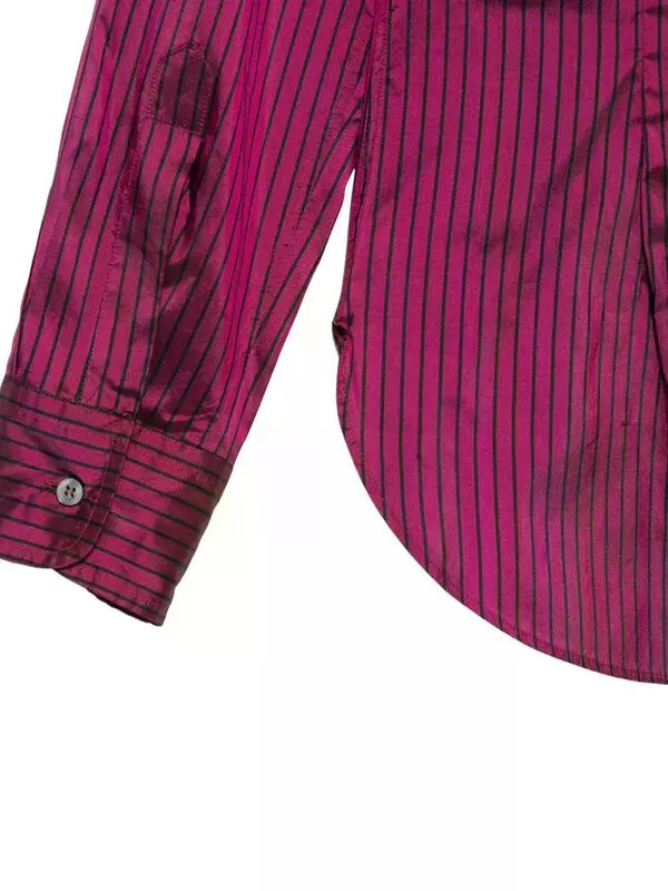 ROMEO GIGLI 1990s Striped Shirt