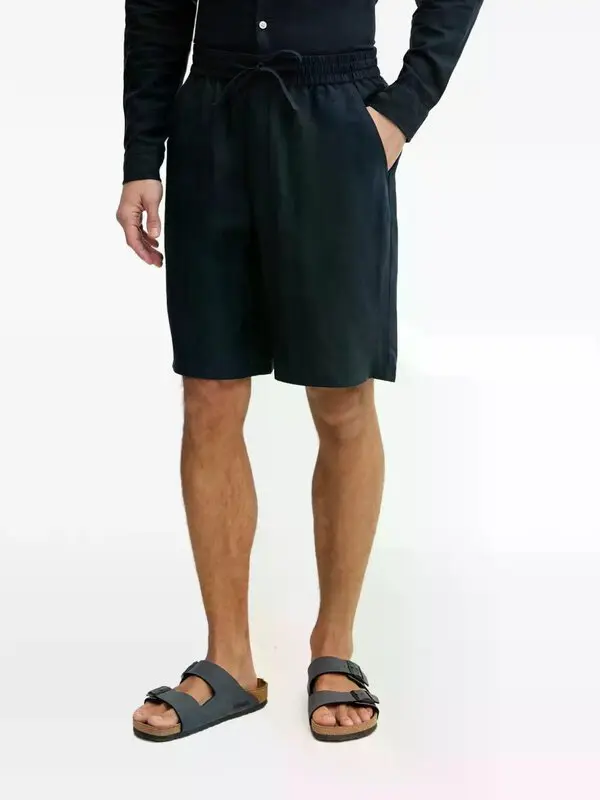 Guess Drawstring Waist Shorts - Blue