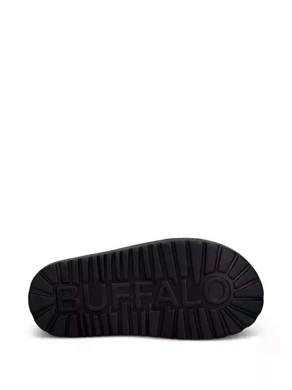 BUFFALO Debossed Logo Touch-strap Sandals