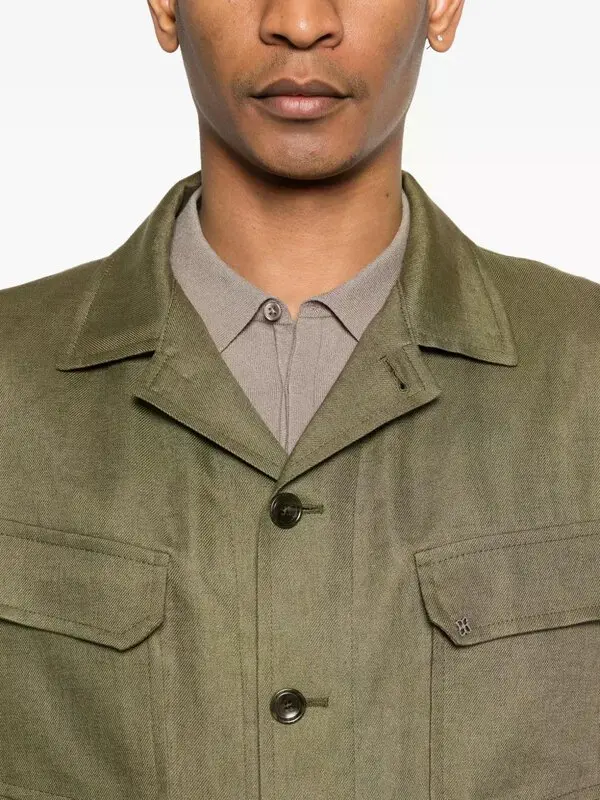Tagliatore Buttoned Pocket Jacket