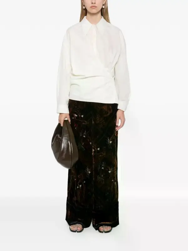 PIERRE-LOUIS MASCIA Printed Trousers