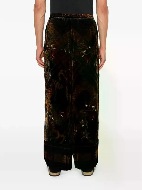 PIERRE-LOUIS MASCIA Printed Trousers
