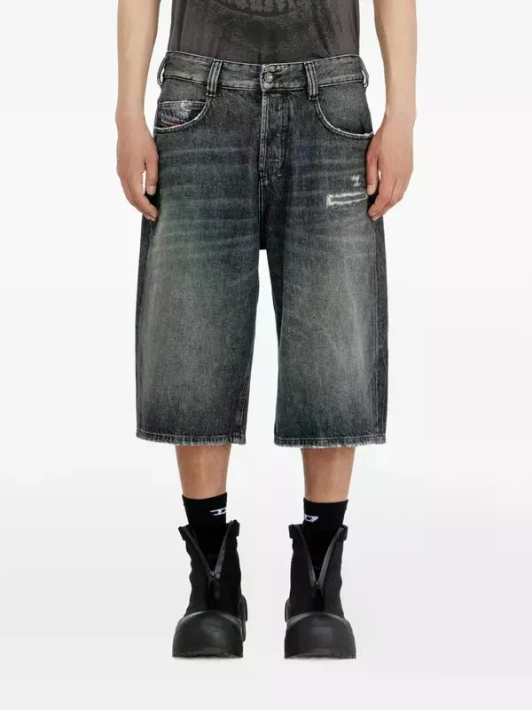 DIESEL® Distressed Denim Shorts