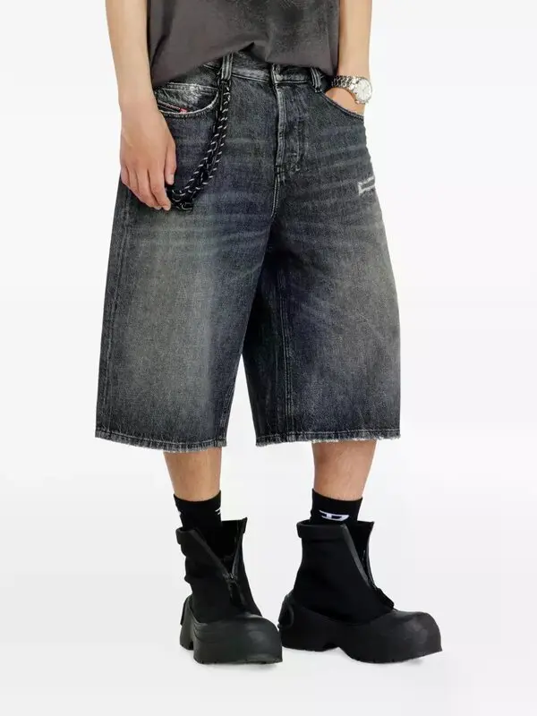 DIESEL® Distressed Denim Shorts