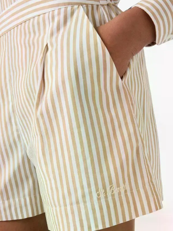 MC2 SAINT BARTH Striped Pattern Shorts