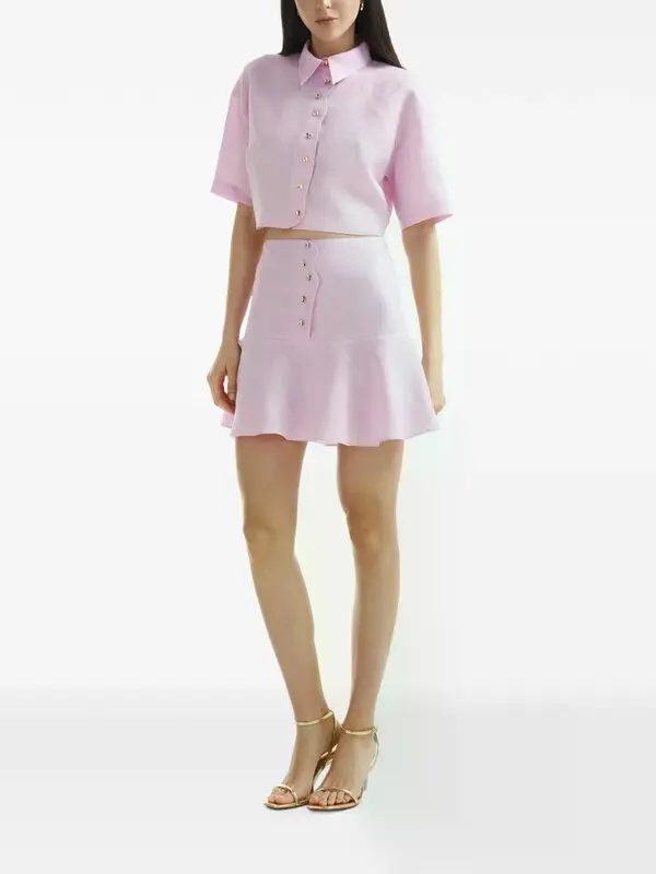 MIA PECULIAR Cropped Shirt