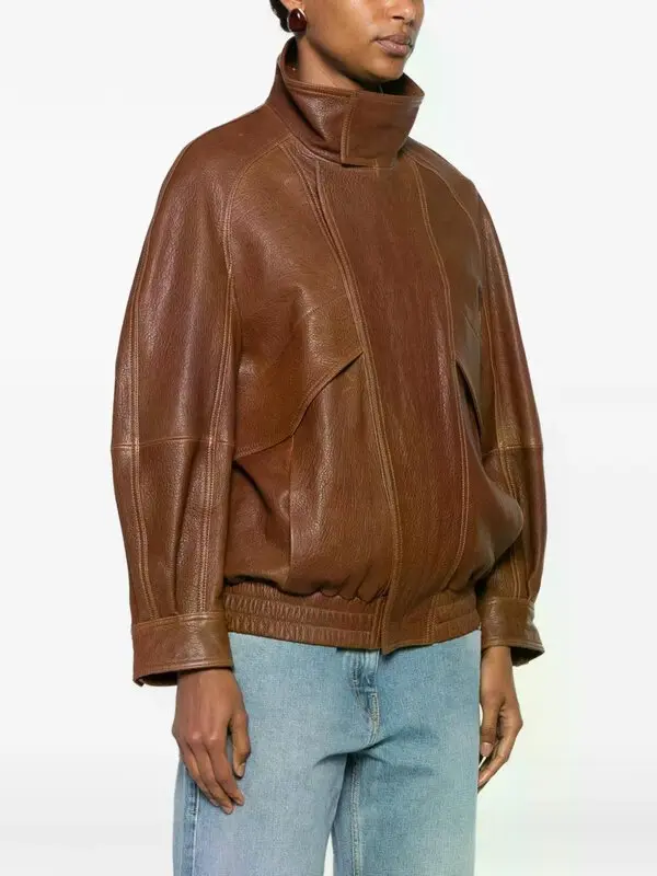 Nour Hammour Ariste Leather Jacket