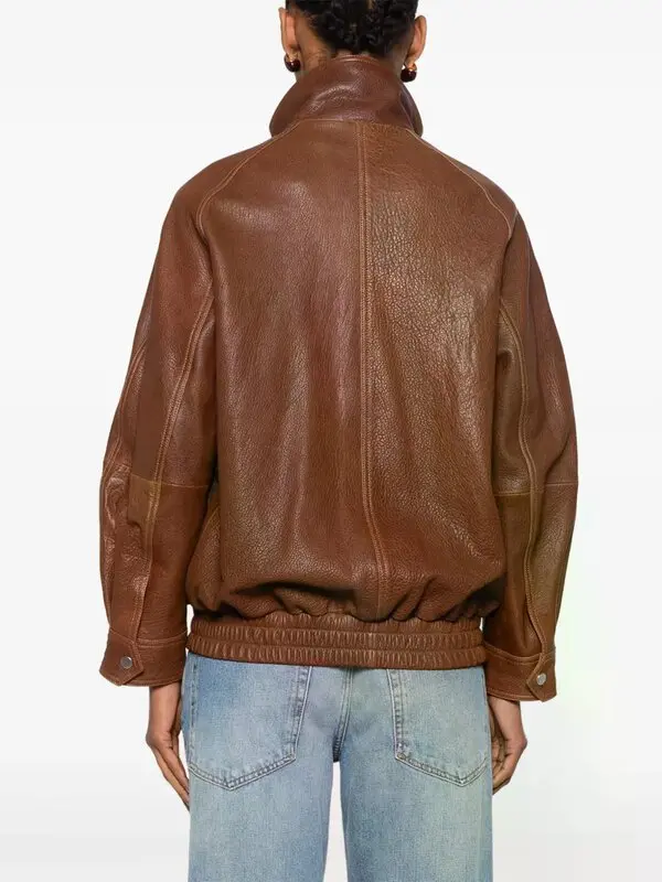 Nour Hammour Ariste Leather Jacket