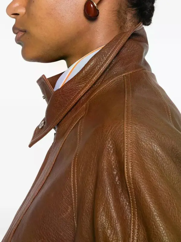 Nour Hammour Ariste Leather Jacket