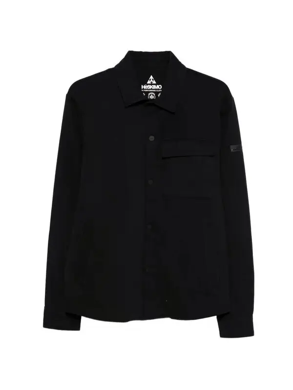 HESKIMO Buttoned Patch-pocket Jacket