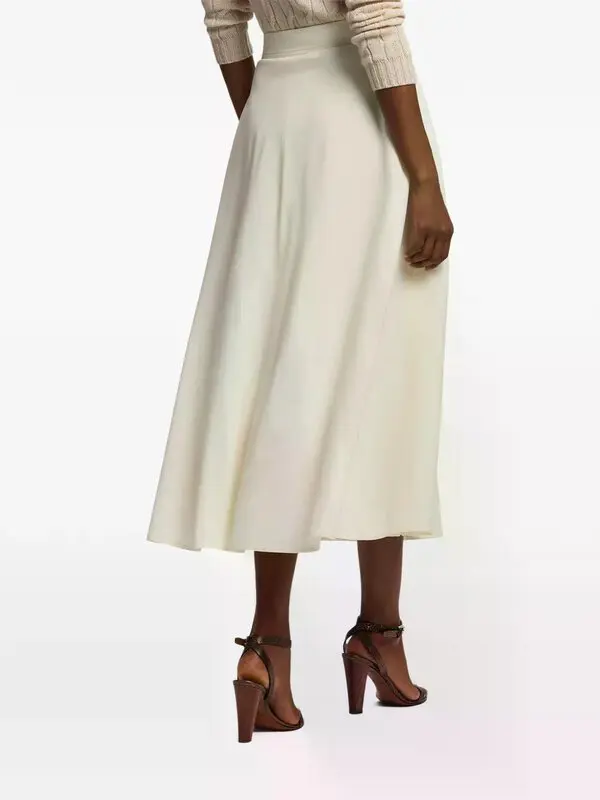 Ralph Lauren Kenzie A-line Midi Skirt