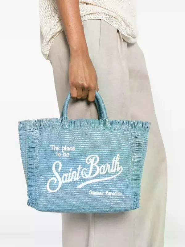 MC2 SAINT BARTH Colette Fringed Tote Bag