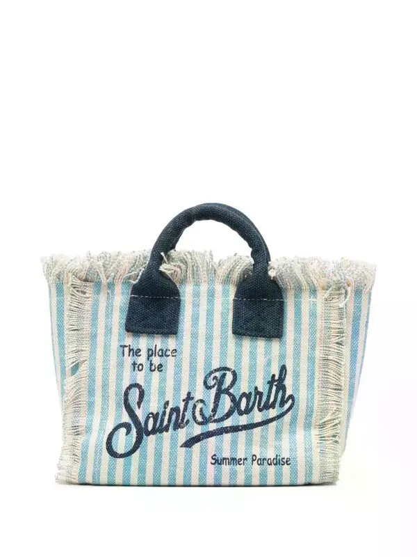 MC2 SAINT BARTH Mini Vanity Tote Bag - Blue