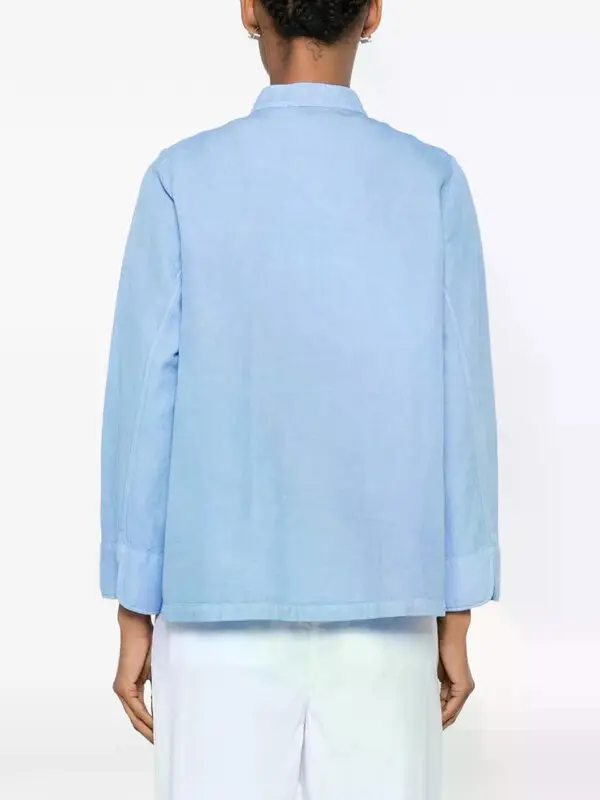 ROSSO 35 Mandarin Collar Button-up Jacket