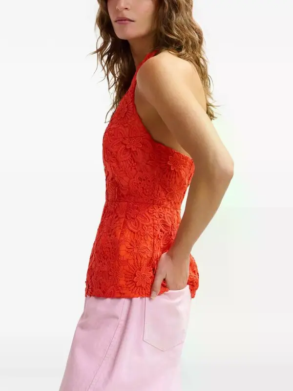 Essentiel Antwerp Floral Lace Halterneck Top