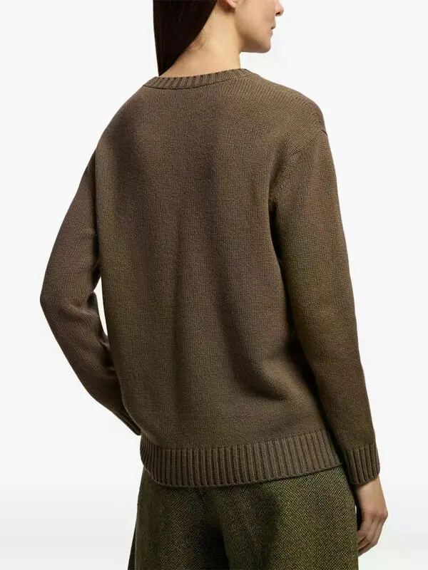 Ralph Lauren Polo Bear Cashmere Sweater - Brown