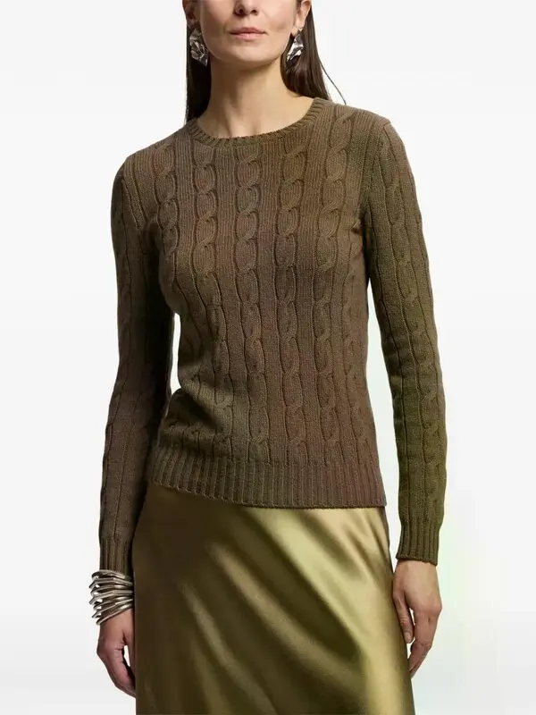 Ralph Lauren Cashmere Cable-knit Sweater