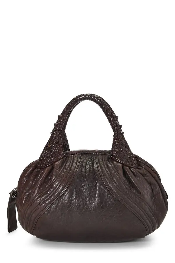 Fendi Spy Leather Handbag