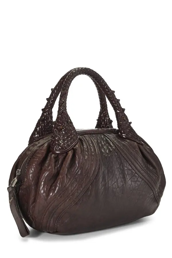 Fendi Spy Leather Handbag