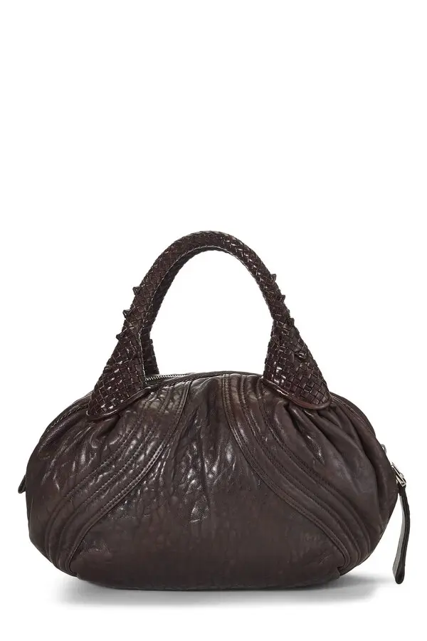Fendi Spy Leather Handbag
