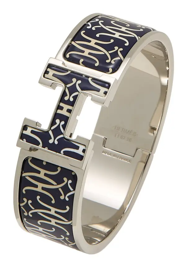 Hermès Multicolor Enamel Clic-clac H Bracelet - Multi