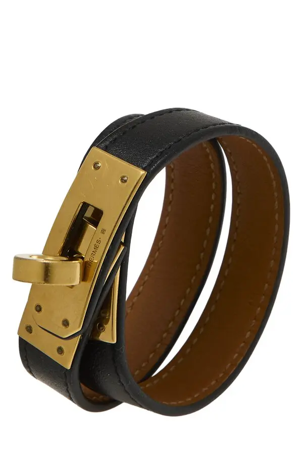 Hermès Kelly Double Tour Bracelet - Black