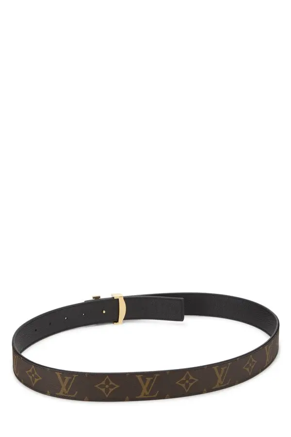 LOUIS VUITTON Monogrammed Initials Belt