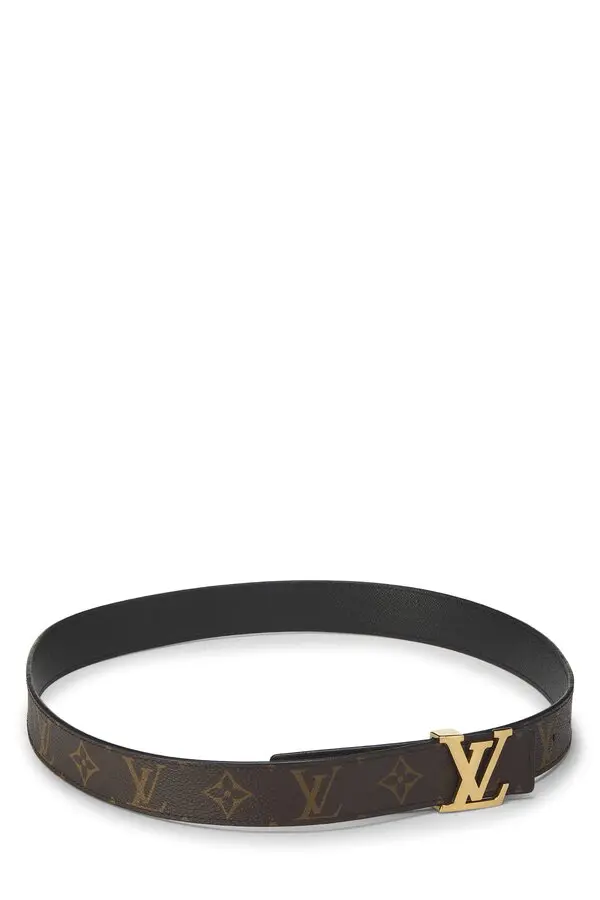 LOUIS VUITTON Monogrammed Initials Belt