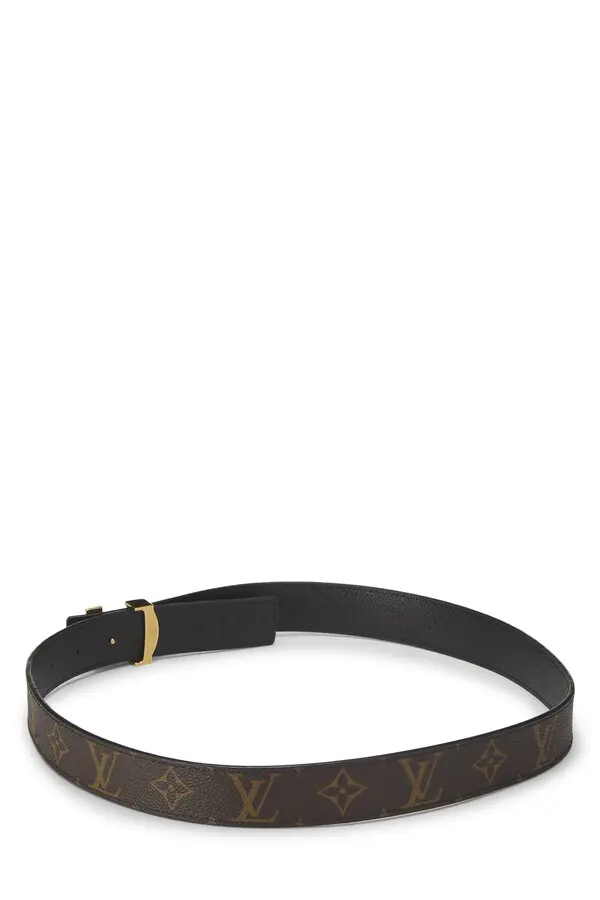 LOUIS VUITTON Monogrammed Initials Belt
