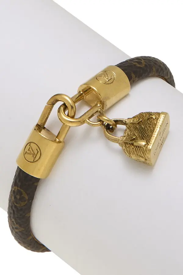 LOUIS VUITTON Monogram Canvas Alma Bracelet - Brown