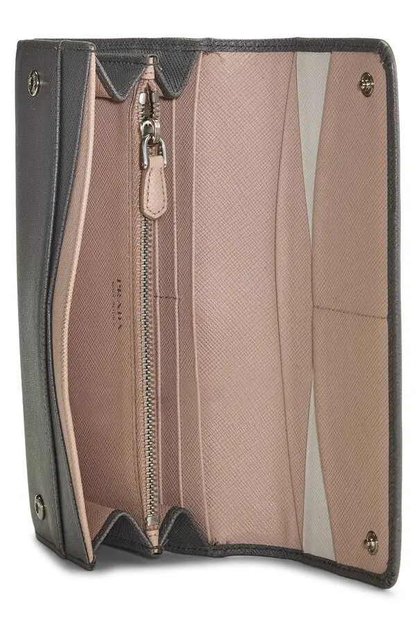 Prada Saffiano Continental Wallet