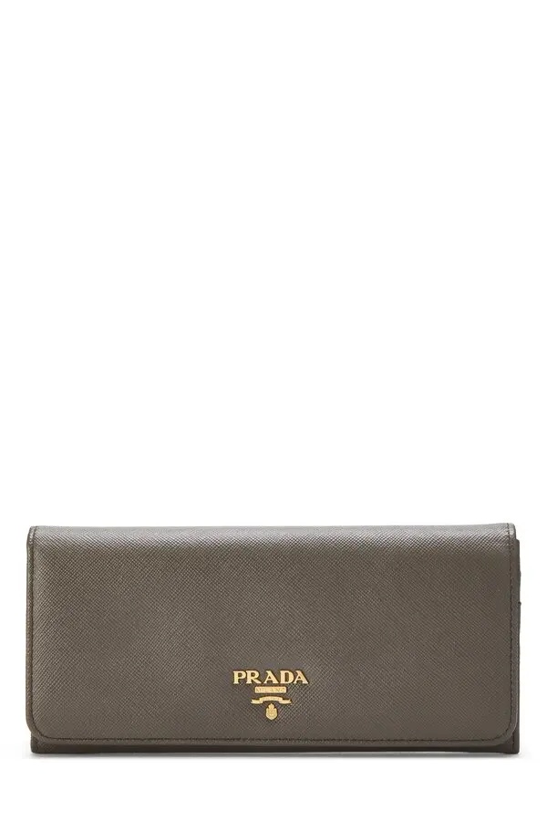 Prada Saffiano Continental Wallet