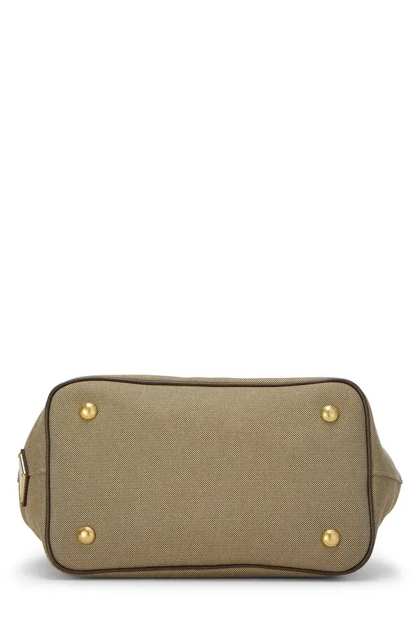 Prada Jacquard Logo Convertible Handbag