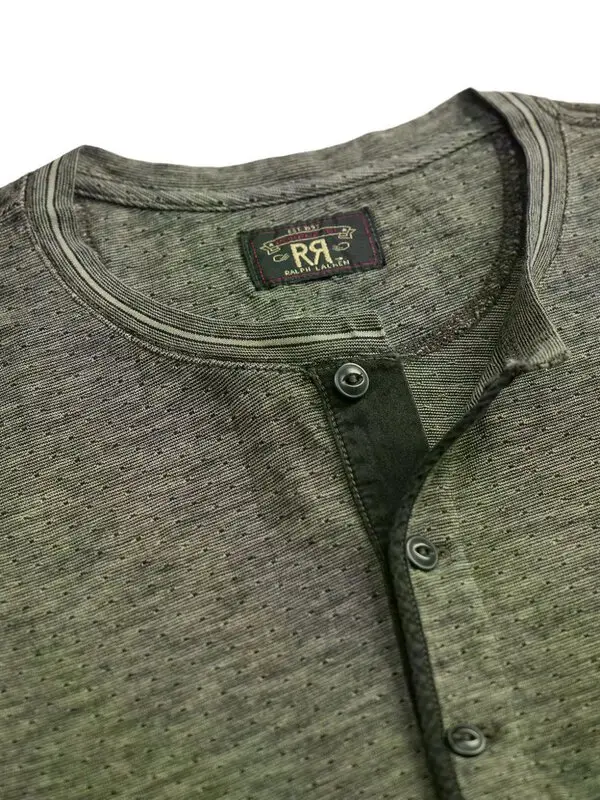 Ralph Lauren Button-placket Long-sleeve Henley T-shirt