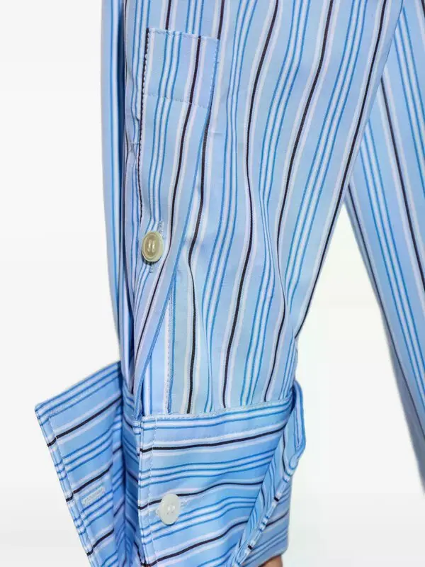 Marni Striped Cotton Dress