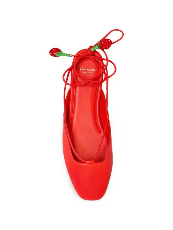 Kate Spade New York Eloise Strawberry-charm Lace-up Pumps