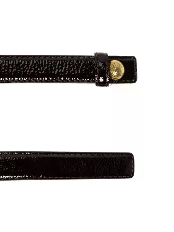 BY MALENE BIRGER Patent-leather Belt