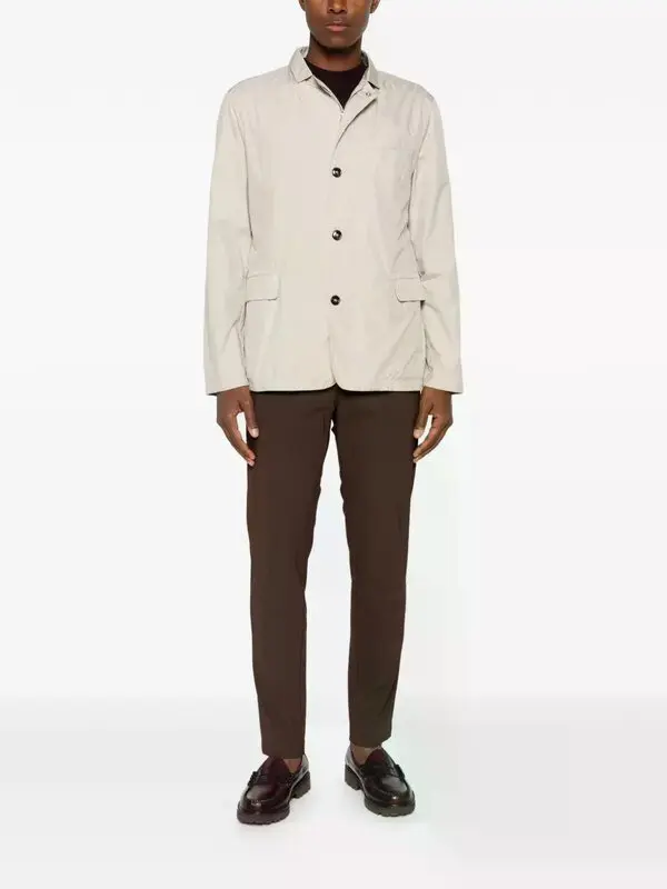 HESKIMO Buttoned Flap-pocket Jacket