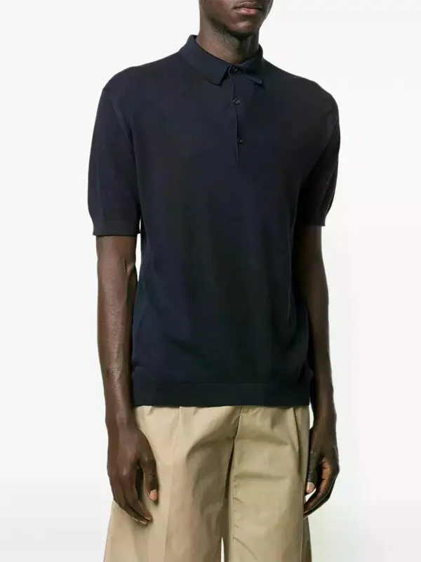 John Smedley Isis Knit Polo Shirt