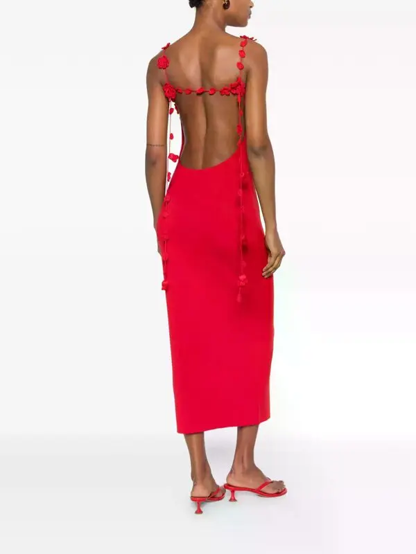Cult Gaia Giuliana Midi Dress - Red