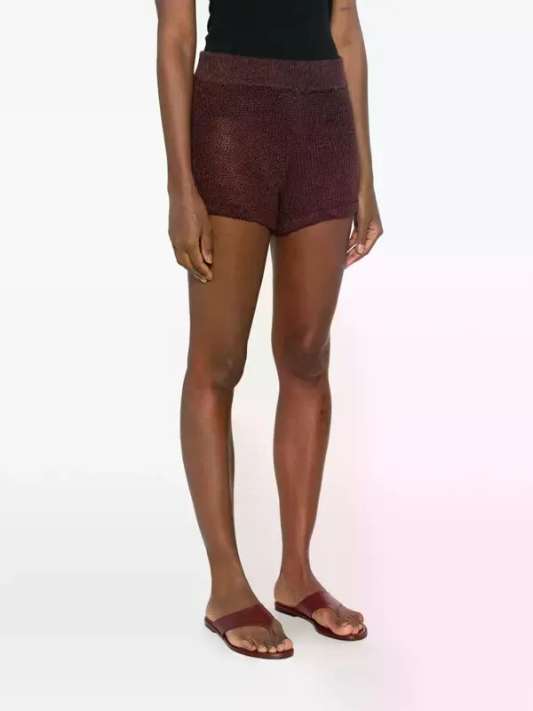 Enza Costa Linen Knit Shorts